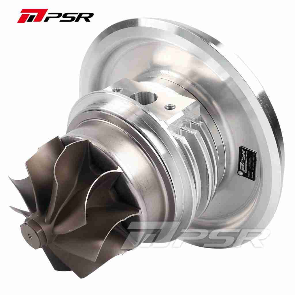 PSR 485DG DUAL BALL BEARING TURBO CURVED POINT MILLED BILLET COMPRESSOR ...